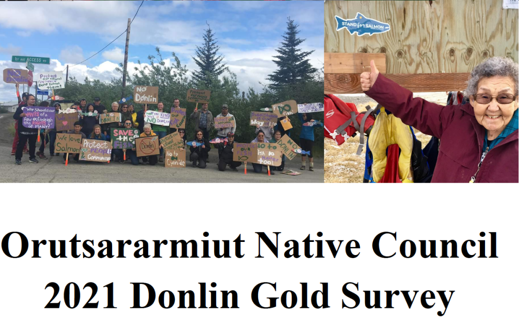 Important Materials – No Donlin Gold